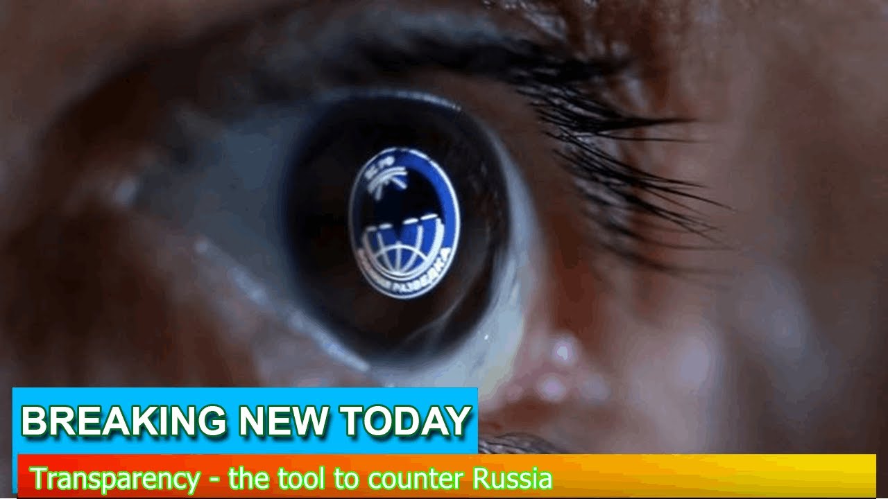 字幕付き動画ニュース－Breaking News – Transparency – the tool to counter Russia